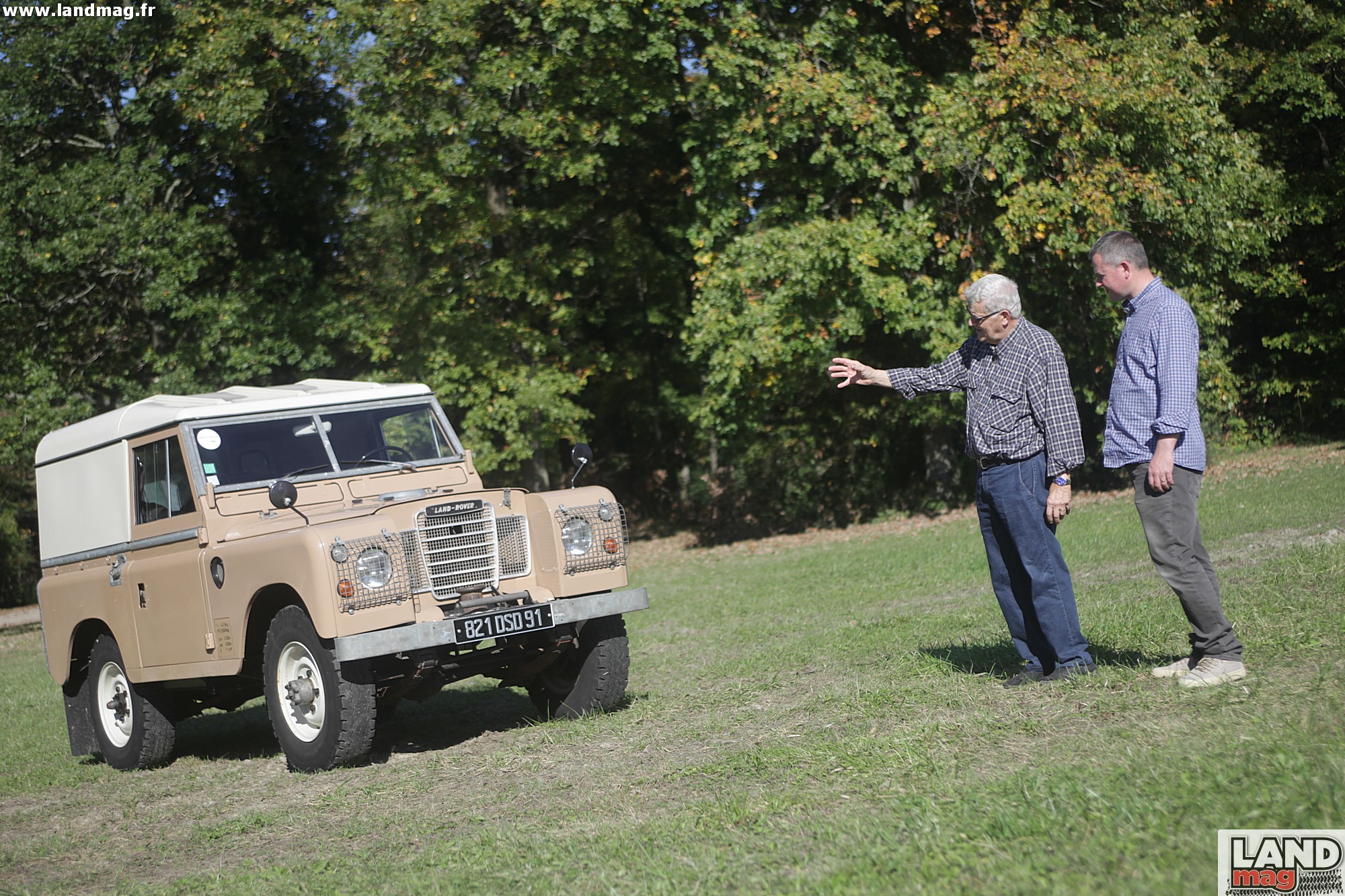 Photos Land Rover Series III Jean-Pierre et Olivier Laffite
