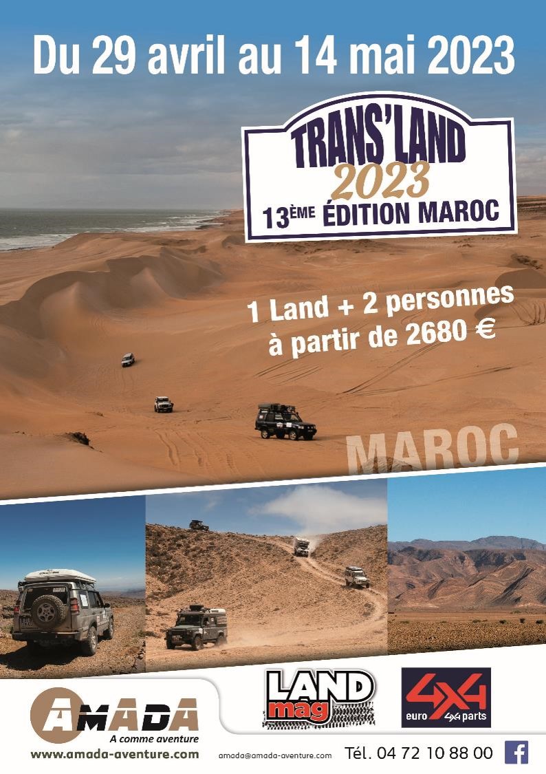 Trans’Land : une 13ème édition au Maroc | Land Mag